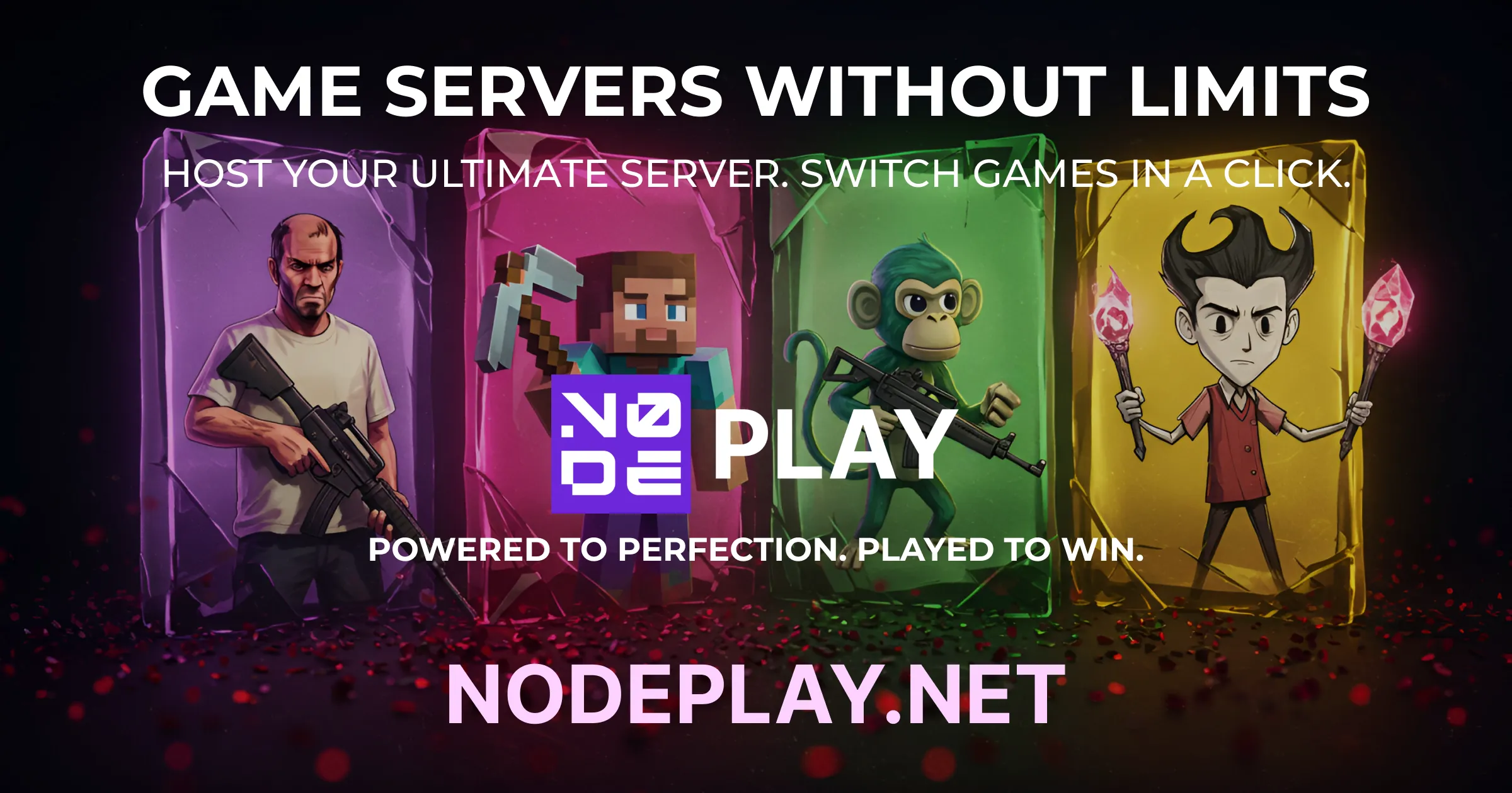 Premium game server hosting with instant deployment and high ...